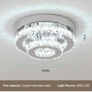 Accents | Ecobrt Mini Crystal Chandeliers For Dining Room Lighting ...